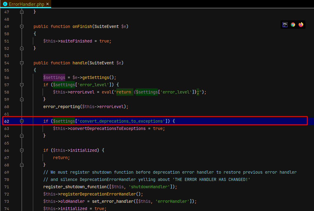 Notice Undefined Index Convert Deprecations To Exceptions · Issue 6653 · Codeception