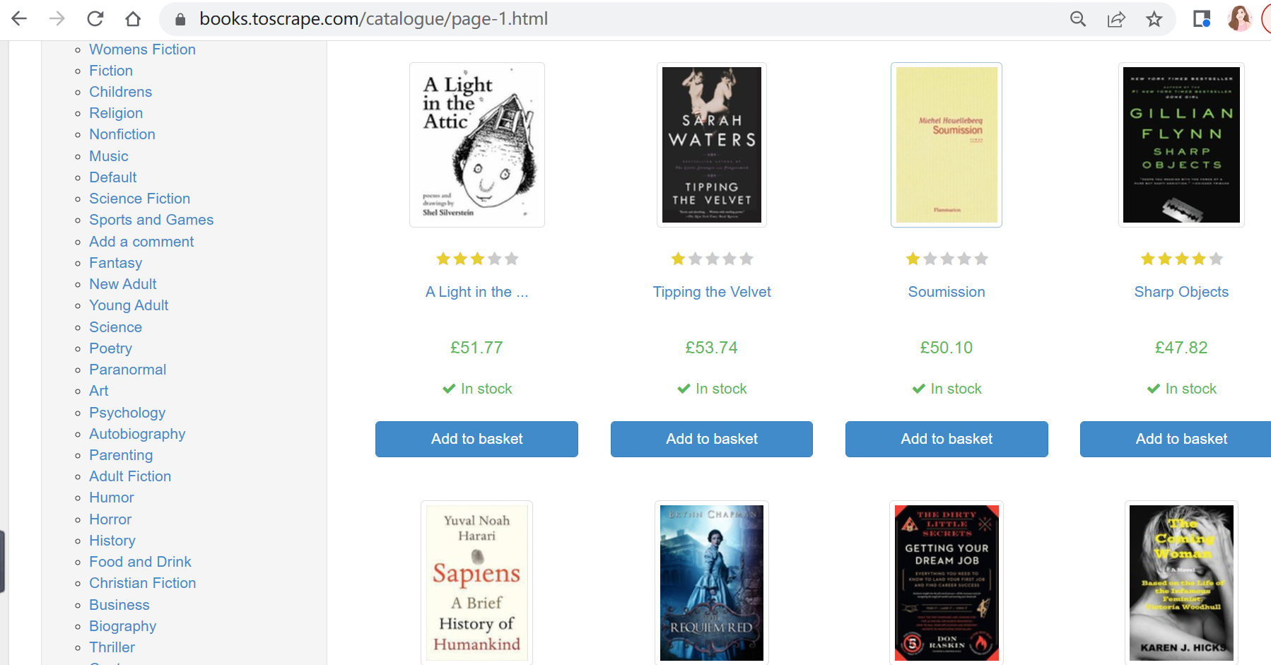GitHub - Pam1024/Book-Web-Scraper