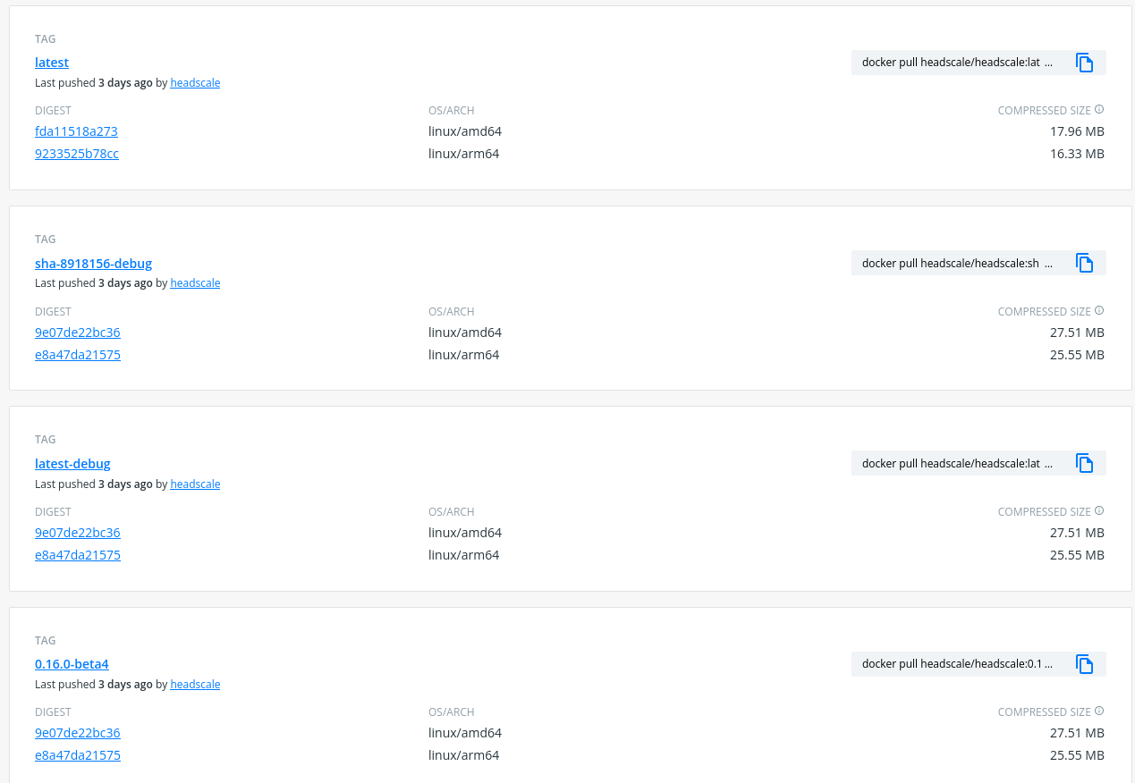 Issue With The Containers Release · Issue 644 · Juanfontheadscale · Github