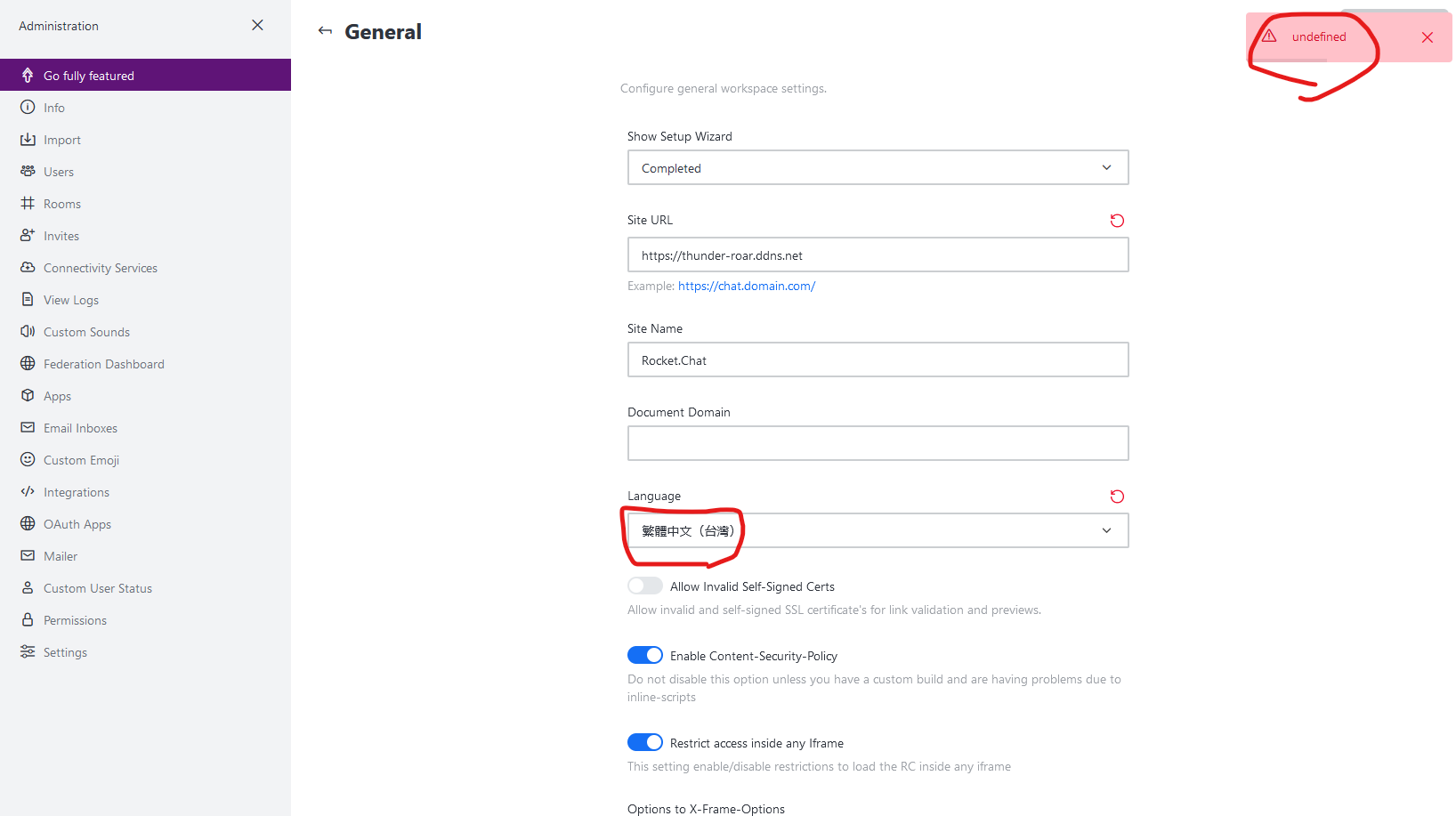 Rocketchat Docker v5.0 - Language setting cannot be set to zh-hk or zh-tw · Issue #26646 ...
