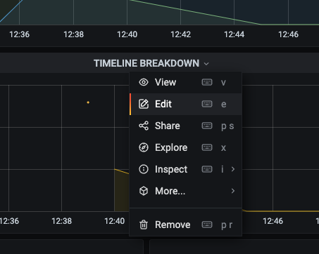 Application.json configuration to have clients send data to timeline ...