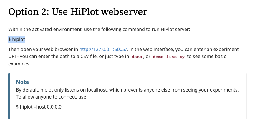 Clarify prompt for hiplot command-line script by alexjj · Pull Request ...