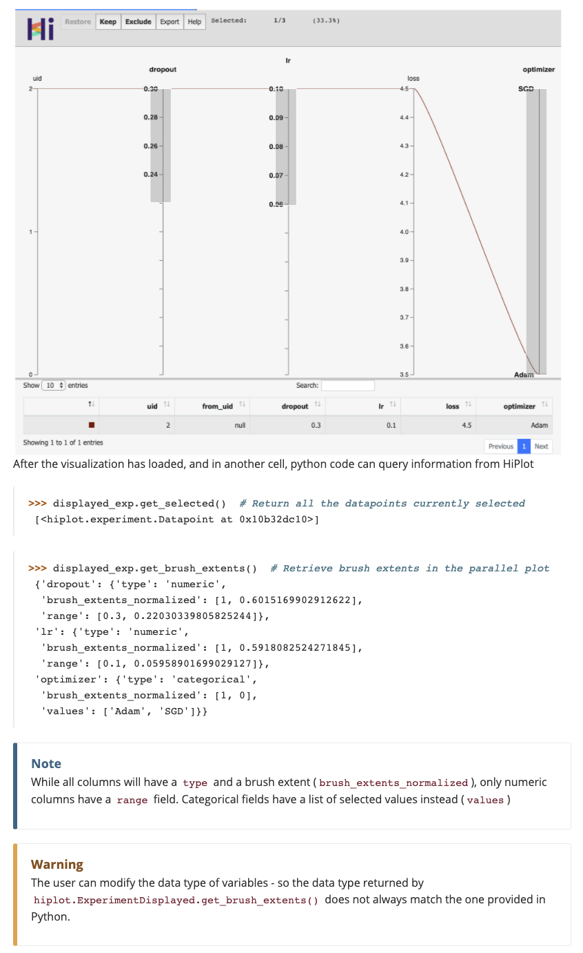 Get selection ranges · Issue #46 · facebookresearch/hiplot · GitHub