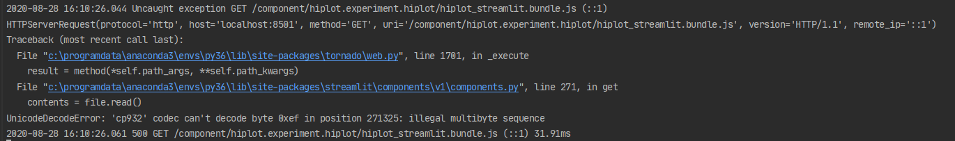 Components static files / encoding on windows · Issue #1936 · streamlit ...