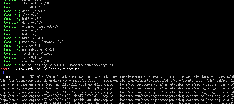 Unable To Compile The Library On Linux Server · Issue 370 · Guillaume Berust Bert · Github 