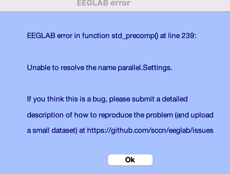 EEGlab study creation error · Issue #441 · sccn/eeglab · GitHub