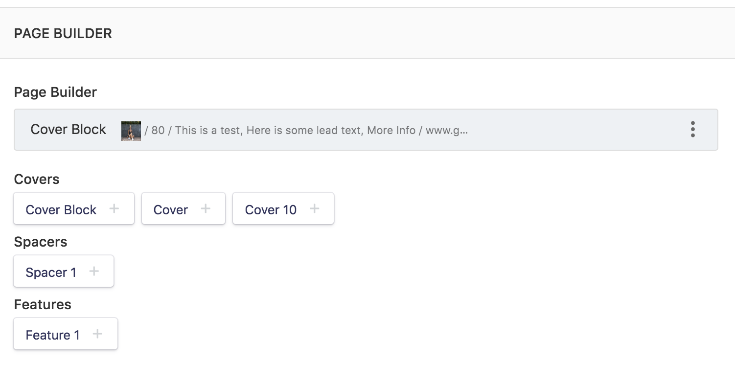 FR: Option to group Replicators together · Issue #1893 · statamic/v2-hub · GitHub