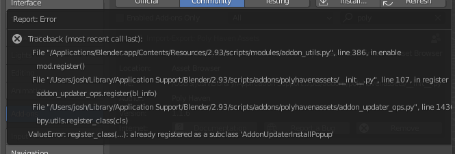 Error on installation · Issue #93 · Poly-Haven/polyhavenassets · GitHub