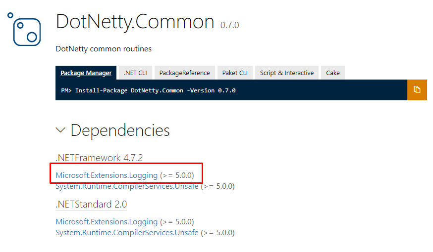 DotNetty v0.7.0 enforces .NET 5 · Issue #564 · Azure/DotNetty · GitHub
