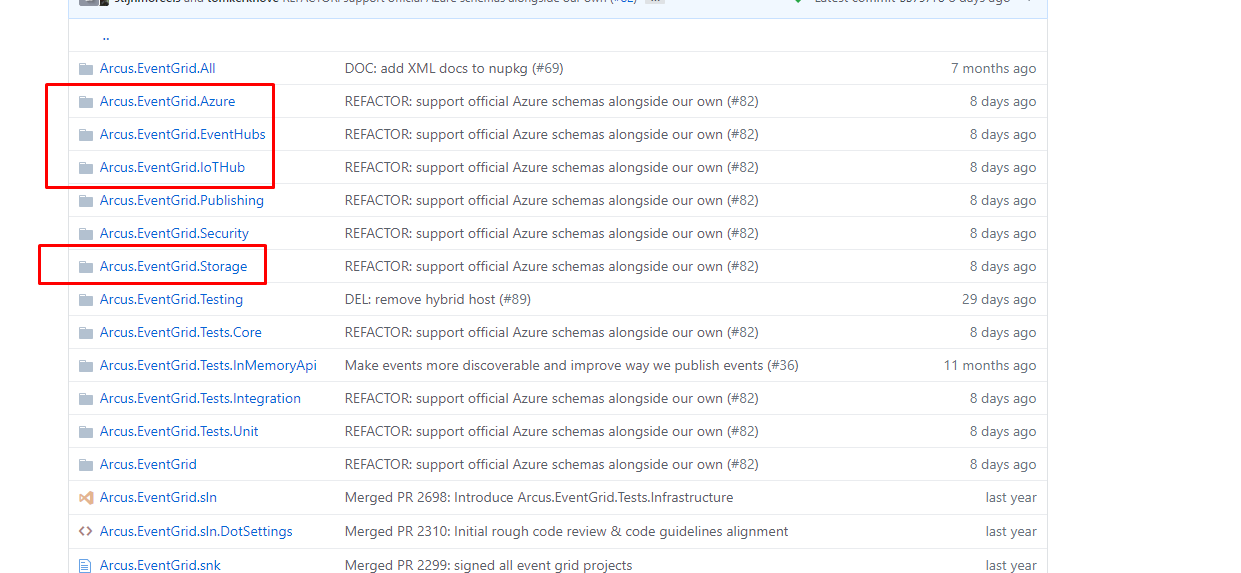 Provide support for official schemas in favor of our own · Issue #46 · arcus-azure/arcus ...