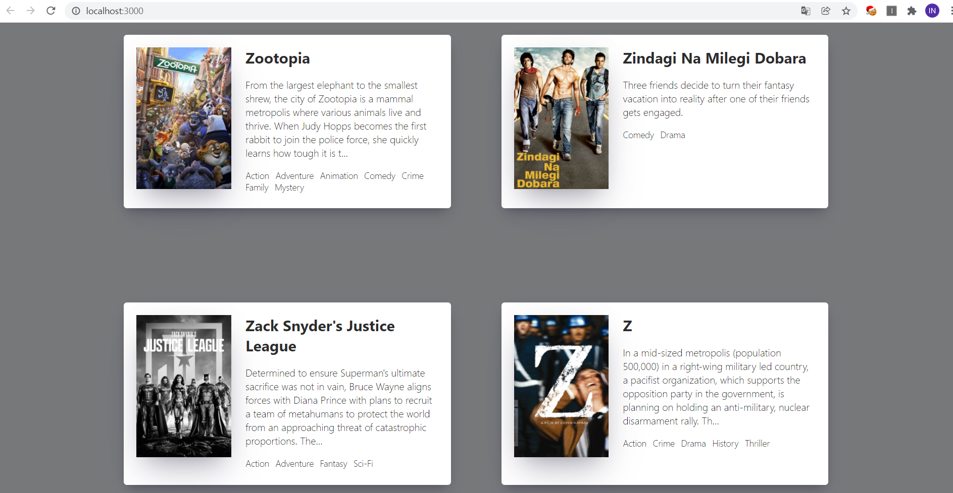 GitHub - narin111/ReactWebpage: React JS Toy project