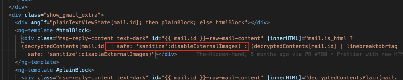 Enforce 'noreferrer noopener' in all external links · Issue #976 · CTemplar/webclient · GitHub