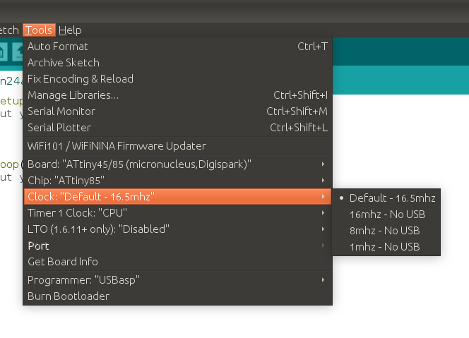 Add Micronucleus support · Issue #414 · SpenceKonde/ATTinyCore · GitHub