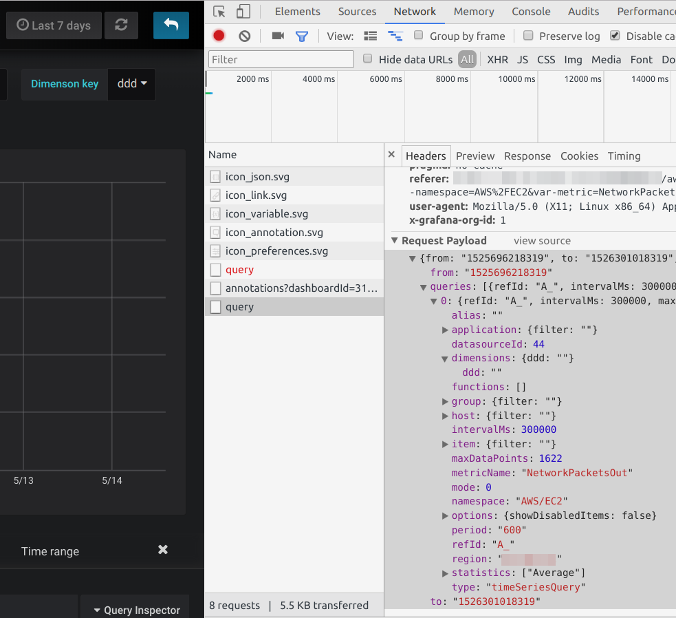 Cloudwatch Panel Does Not Allow Arbitrary Variable Values In Query · Issue 11925 · Grafana 7955