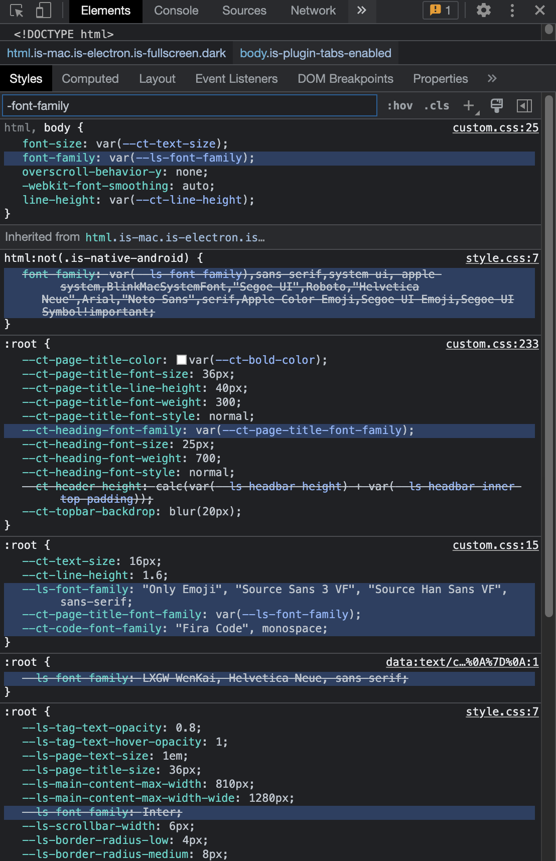 When light mode and dark mode change, the custom css disappear · Issue #8719 · logseq/logseq ...