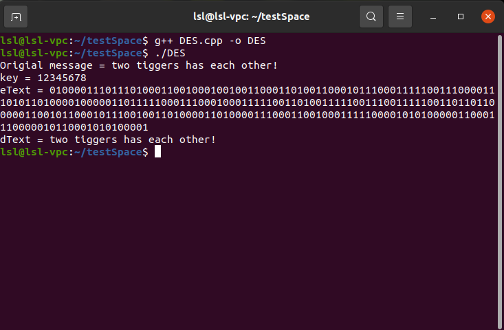 GitHub - LangSenLin/DES: des算法实现