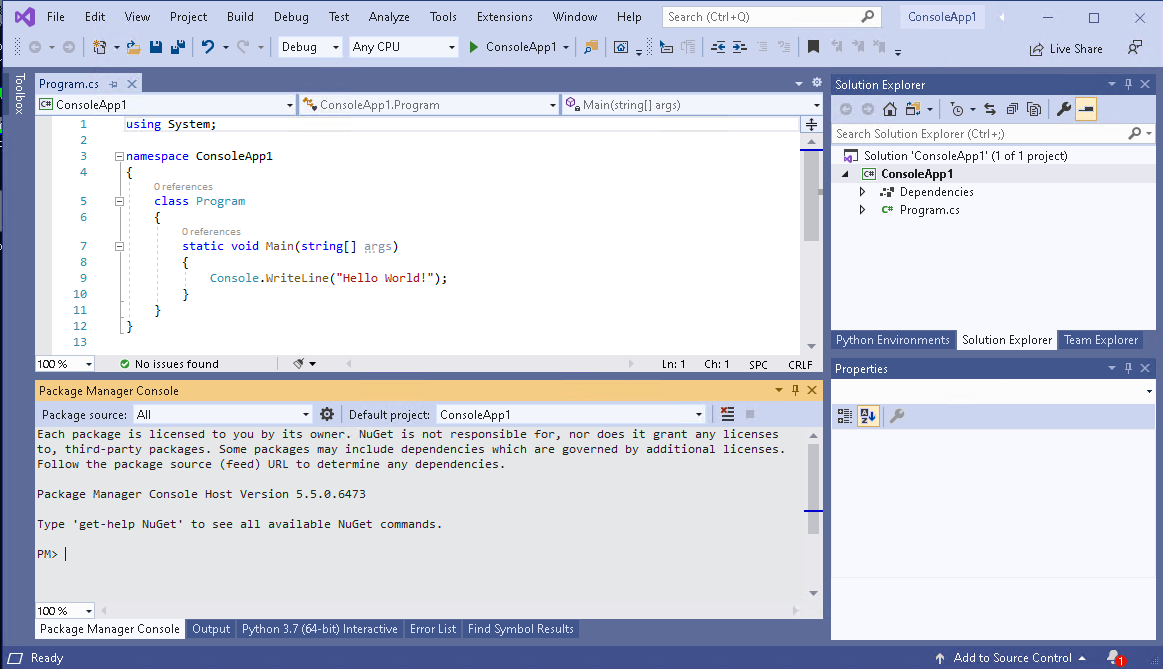 Visual Studio 2019 & .Net Core 3.1: paket.lock failed with invalid parameter 'netcoreapp3.1 ...