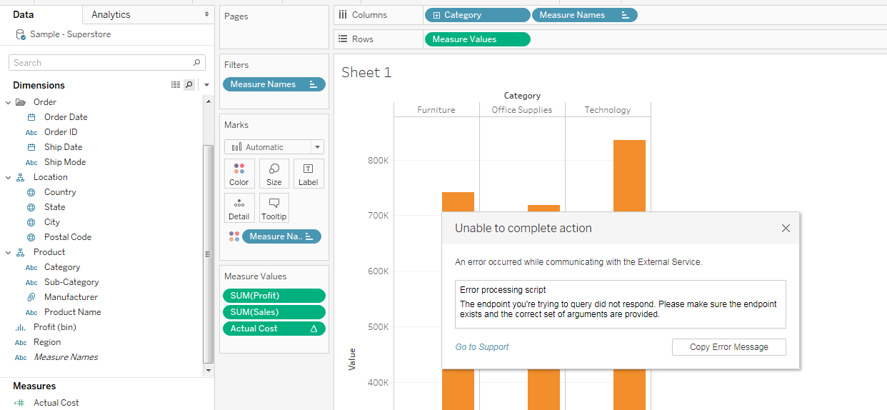 Tabpy-Linux - The endpoint you're trying to query did not respond. · Issue #357 · tableau/TabPy ...