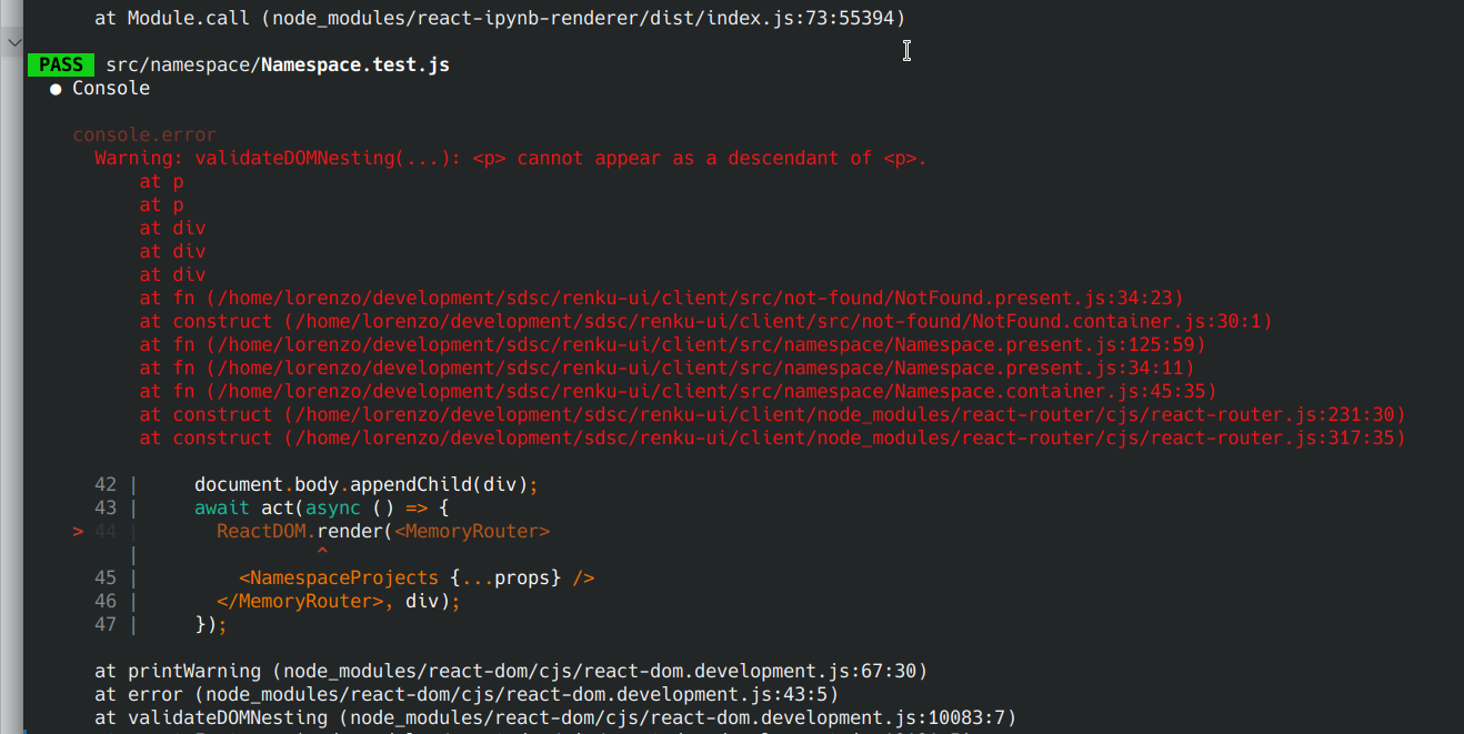Fix Unit Tests Errors On The Client · Issue 2228 · Swissdatasciencecenterrenku Ui · Github 