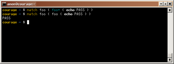 Shell: Wildcard globbing incorrect match · Issue #4607 · SerenityOS/serenity · GitHub