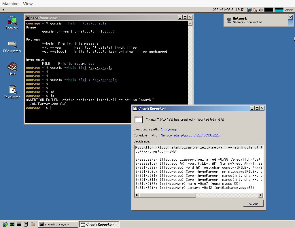Terminal: Shell global output redirection behavior is not consistent ...