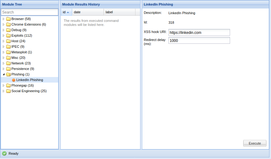 I want to contribute to the modules of beef, I have done the following........ · Issue #2057 ...