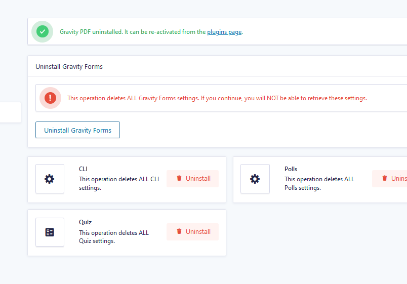 Move Gravity PDF Uninstaller to Settings -> Uninstall · Issue #1191 ...