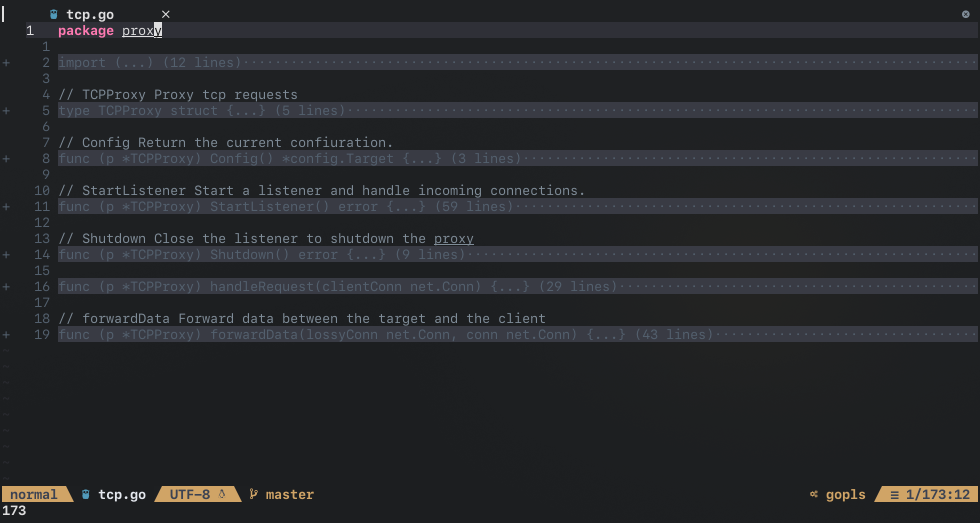 Doesn't work with folding · Issue #11 · petertriho/nvim-scrollbar · GitHub