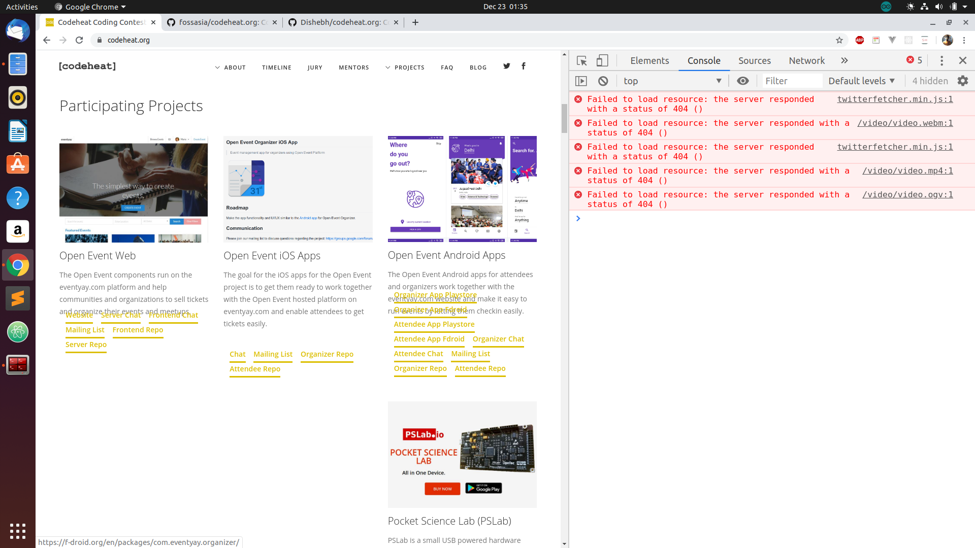Page Responsiveness Issue · Issue #217 · fossasia/codeheat.org · GitHub