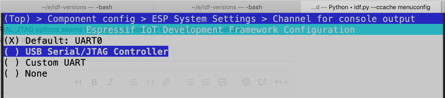 Usb Cdc Setting In Sdk Configuration Doesnt Do Anything Gets Overwritten With Default On