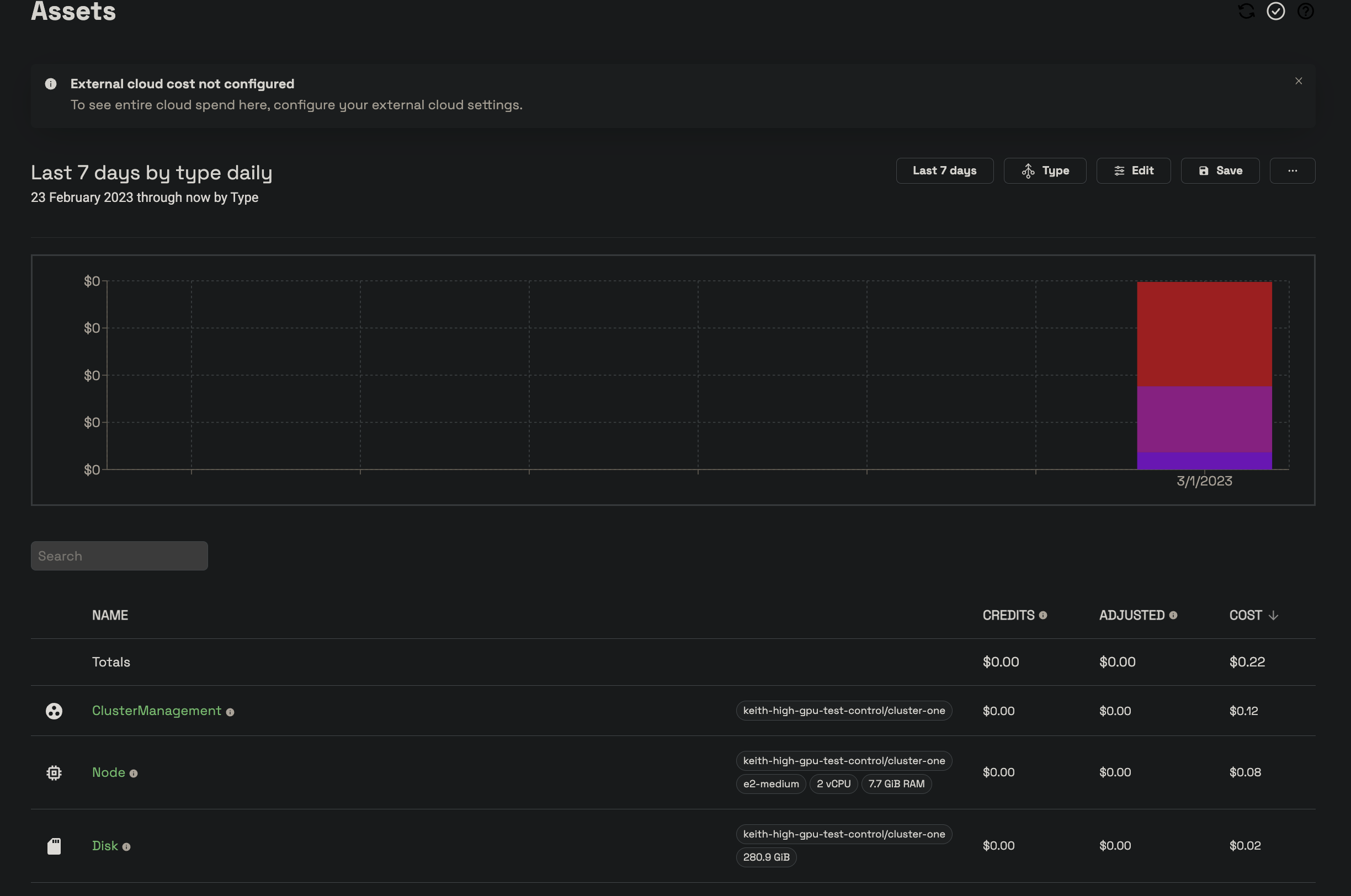 Node assets disappear with GKE clusters containing "a2-highgpu-1g" node types · Issue #2010 ...
