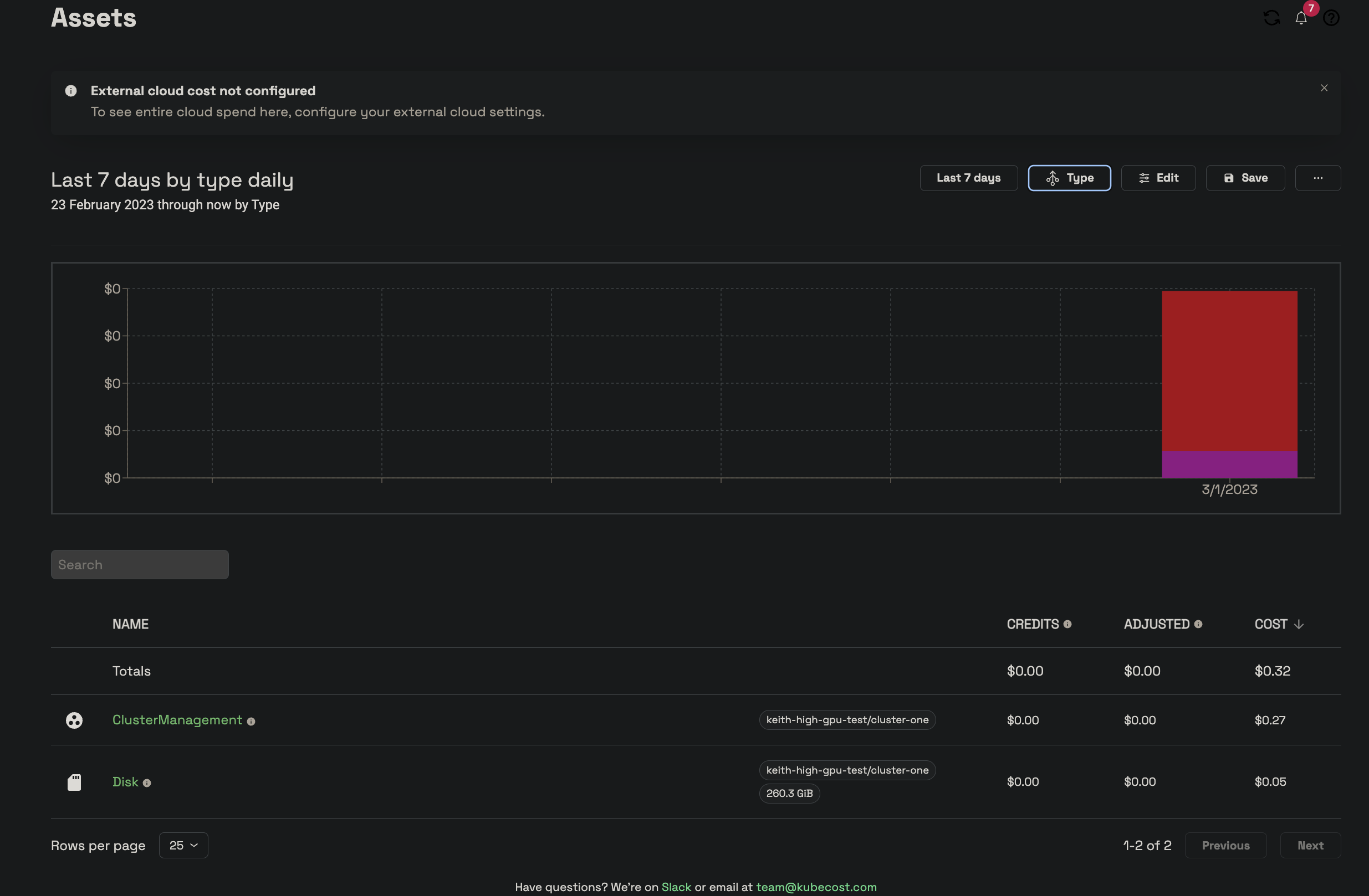 Node assets disappear with GKE clusters containing "a2-highgpu-1g" node types · Issue #2010 ...