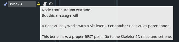Custom Node Configuration Warnings Not Being Displayed For Some Nodes · Issue 37224