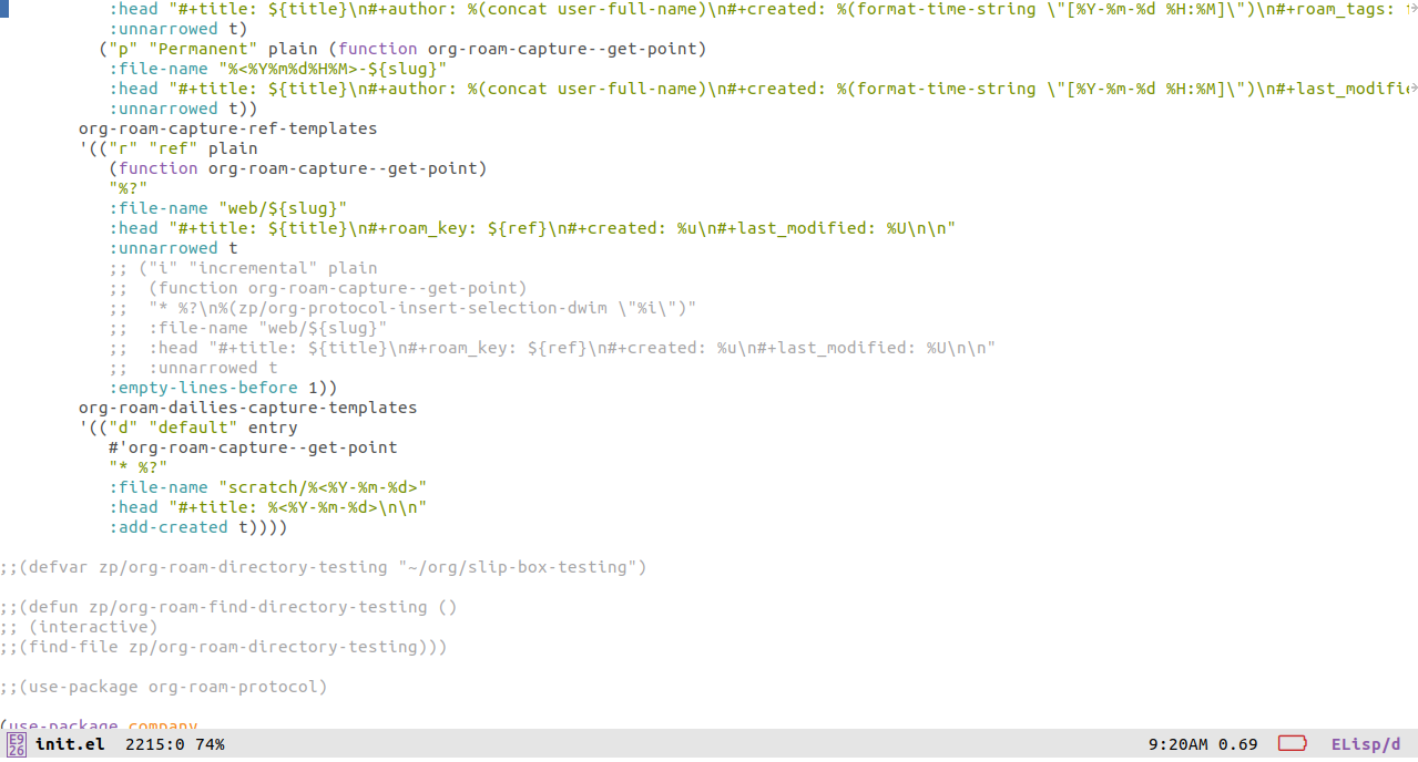 Setting up org-roam-protocol with qutebrowser - not getting a capture with indicated template ...