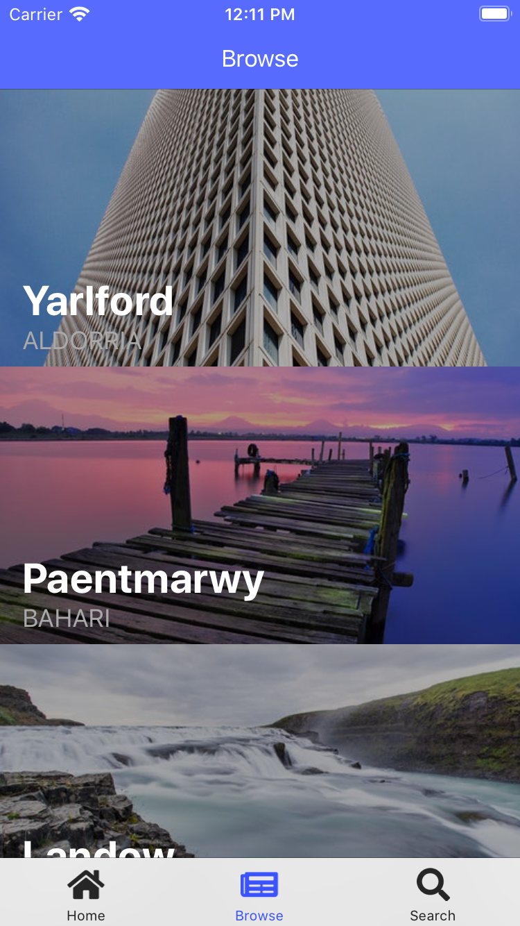 RadListView does not display correctly when using import variables and index @nativescript/theme ...