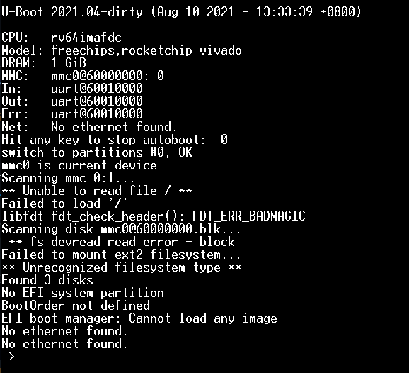Linux cannot boot after a custom RoCC added · Issue #46 · eugene-tarassov/vivado-risc-v · GitHub