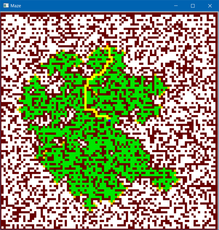 GitHub - liadadash/AI-Maze: Examine algorithms for finding a path to ...