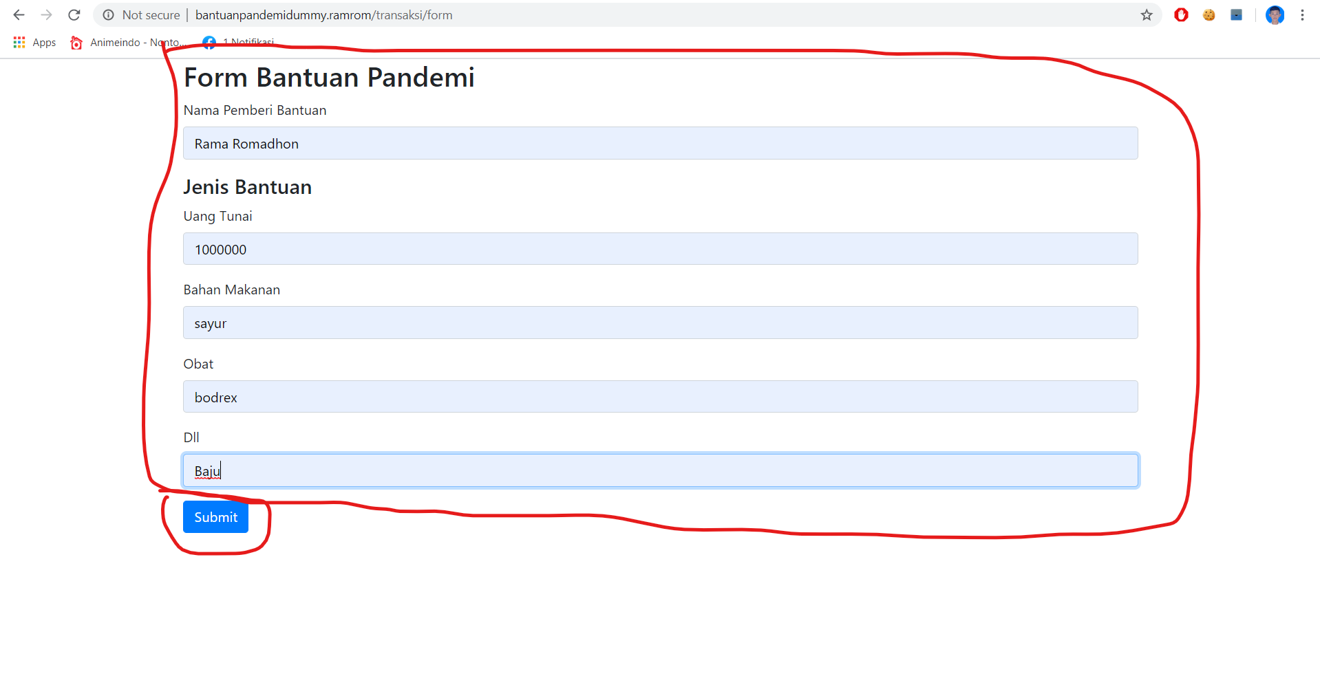 GitHub - ramaromadhon123/05111740007009_BantuanPandemi_PBKK