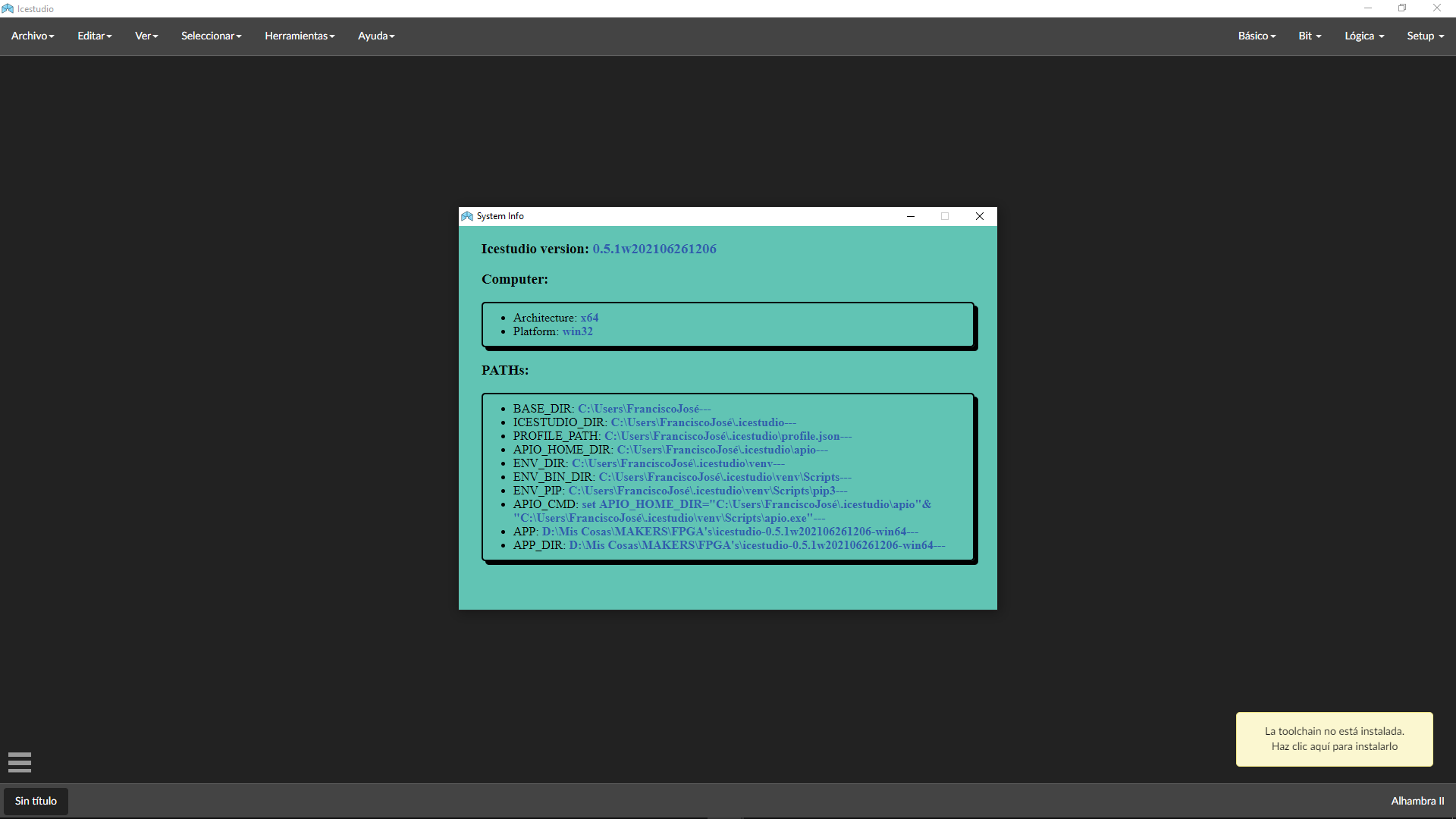 Toolchain no install_win64 · Issue #512 · FPGAwars/icestudio · GitHub
