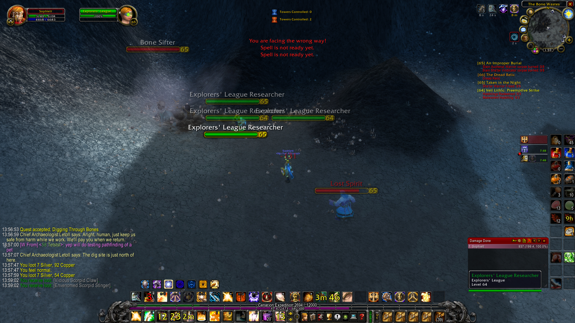 [Quest] Digging Through Bones · Issue #2240 · Atlantiss/NetherwingBugtracker · GitHub