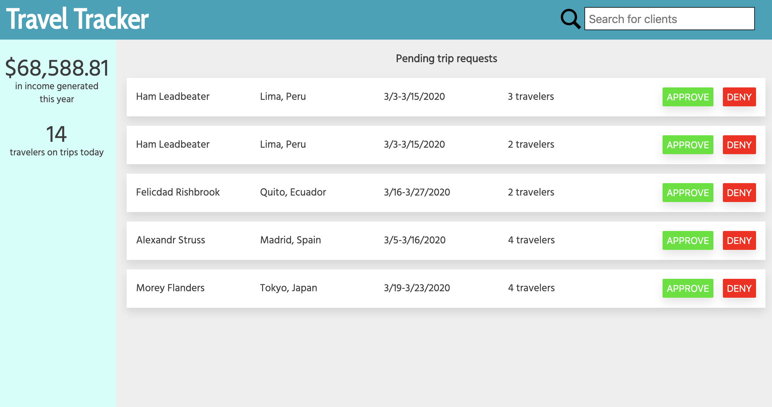 GitHub - edlsto/travel-tracker: Travel Tracker is a travel booking app ...