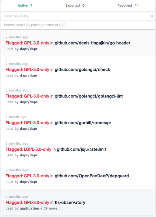 This project's go.sum contains references to packages released under GPL v3 · Issue #1422 ...