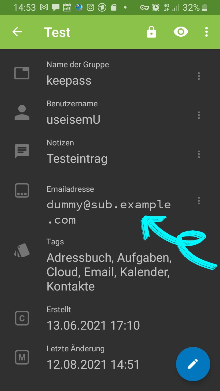 [UX] Long entries create line breaks · Issue #1750 · PhilippC/keepass2android · GitHub