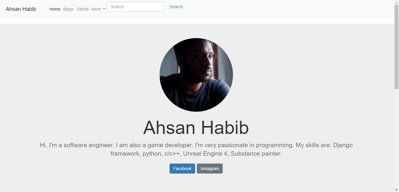 GitHub - unreal-ahsan/Portfolio: This is my personal portfolio web-project.