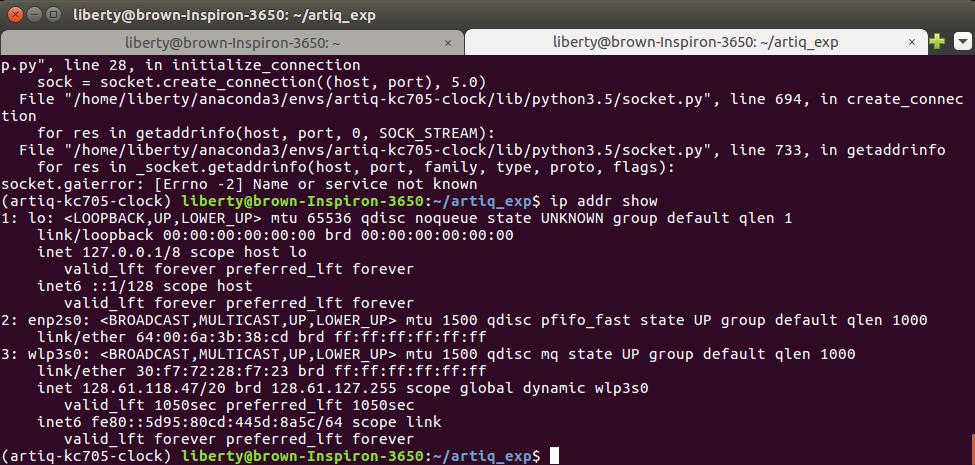 Help with KC705 board · Issue #767 · m-labs/artiq · GitHub