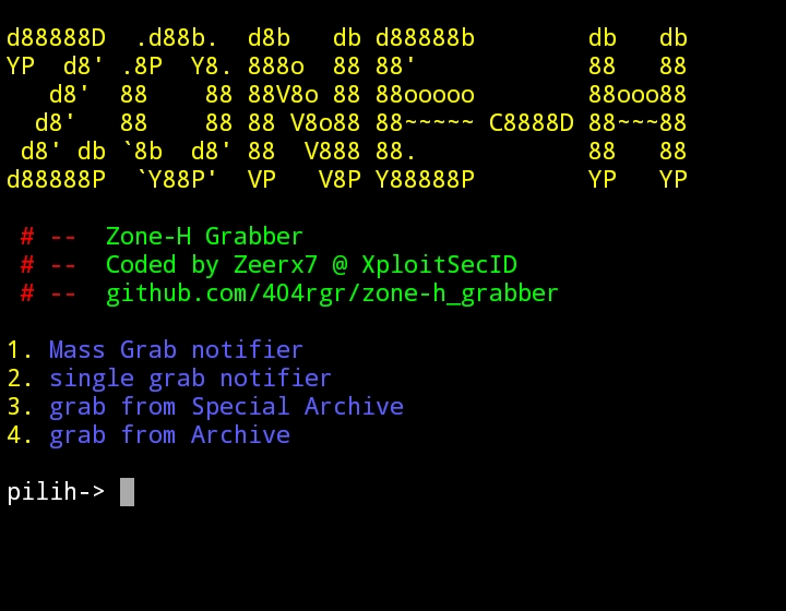 GitHub - zeerx7/zone-h_grabber