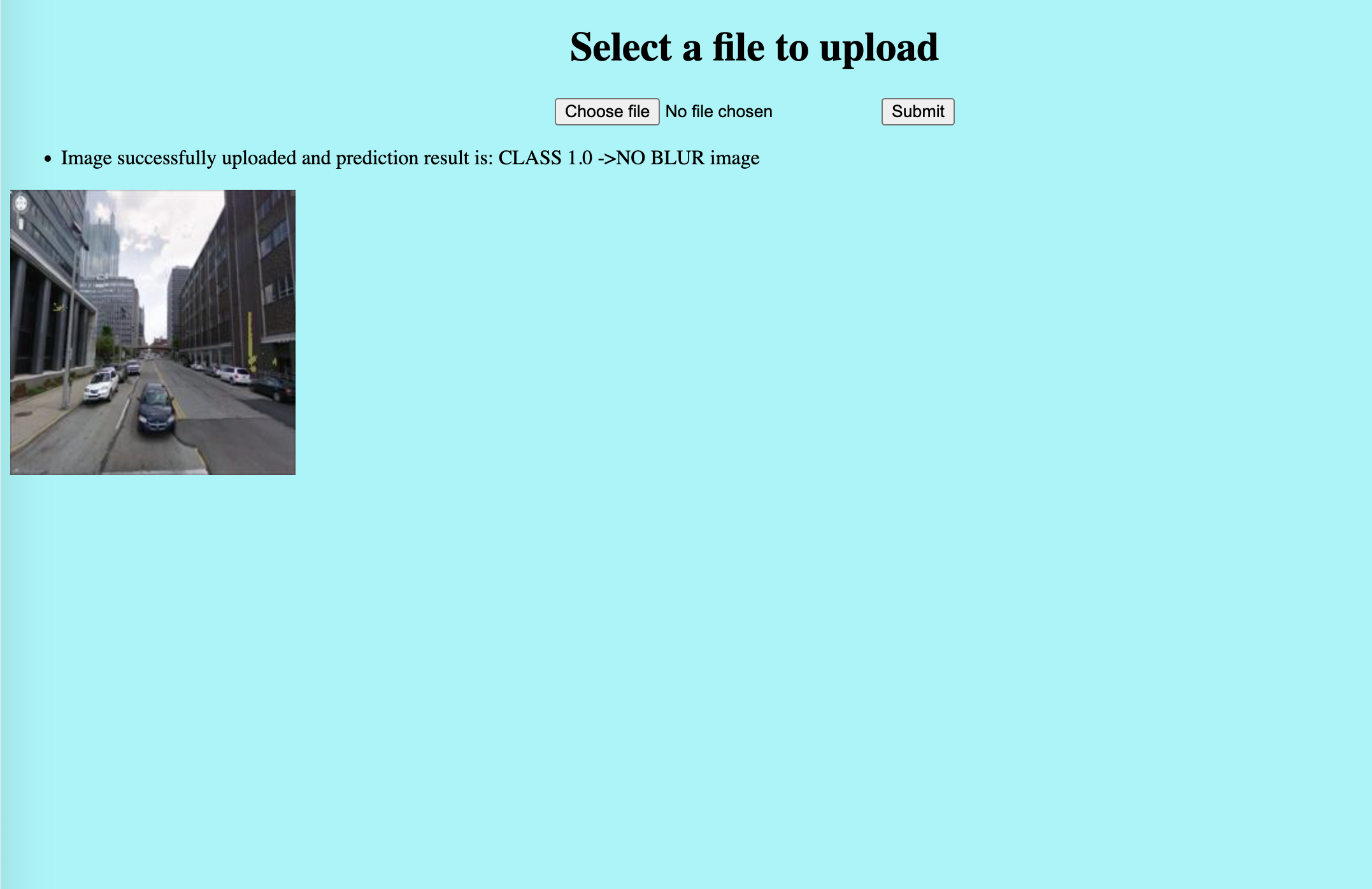 GitHub - MasoudMoeini/Google-Street-View-Images-Blur-Detection-Web-Application