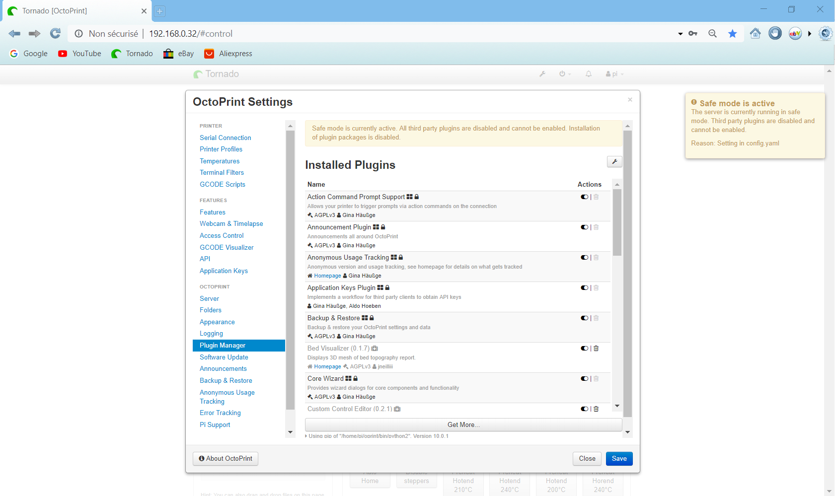 Plugin list not correctly resized in Plugin Manager · Issue #3161 · OctoPrint/OctoPrint · GitHub
