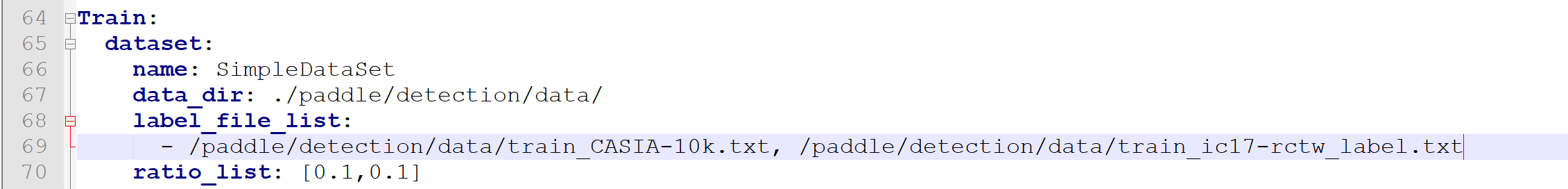 label_file_list和ratio_list不匹配 · Issue #2778 · PaddlePaddle/PaddleOCR · GitHub