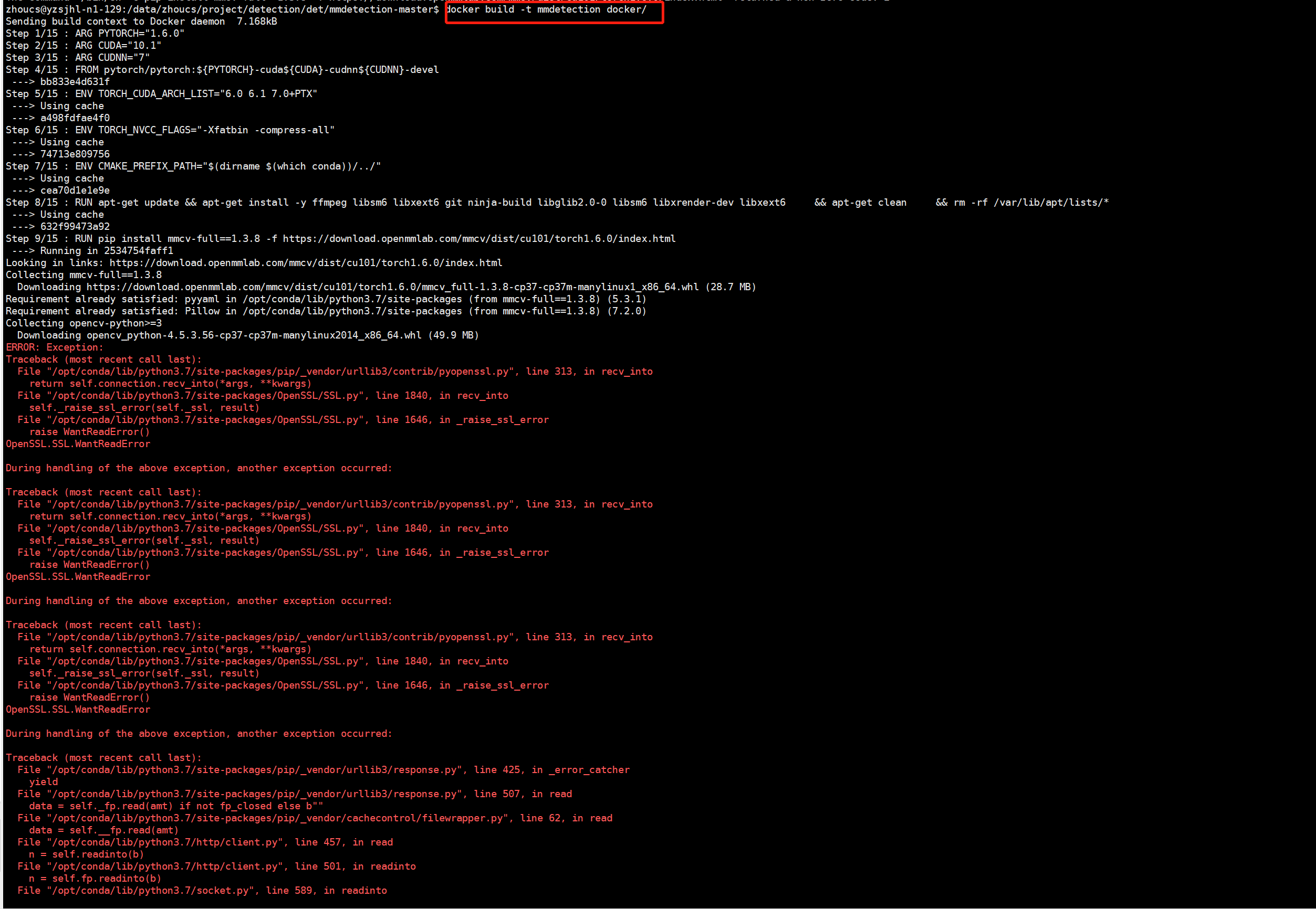 about docker image · Issue #5754 · open-mmlab/mmdetection · GitHub